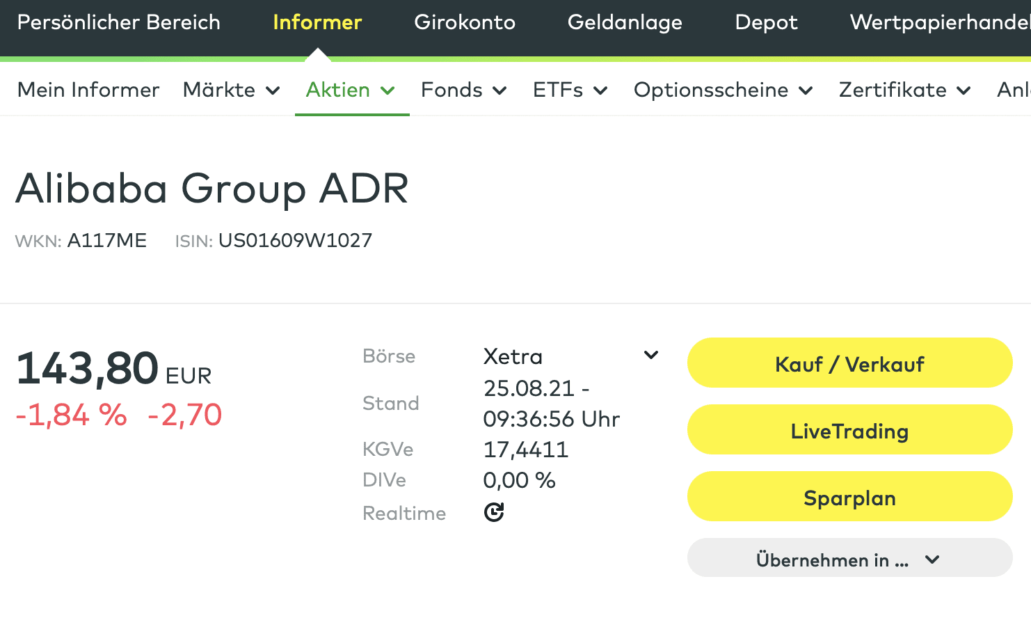 Was sind ADR Aktien?